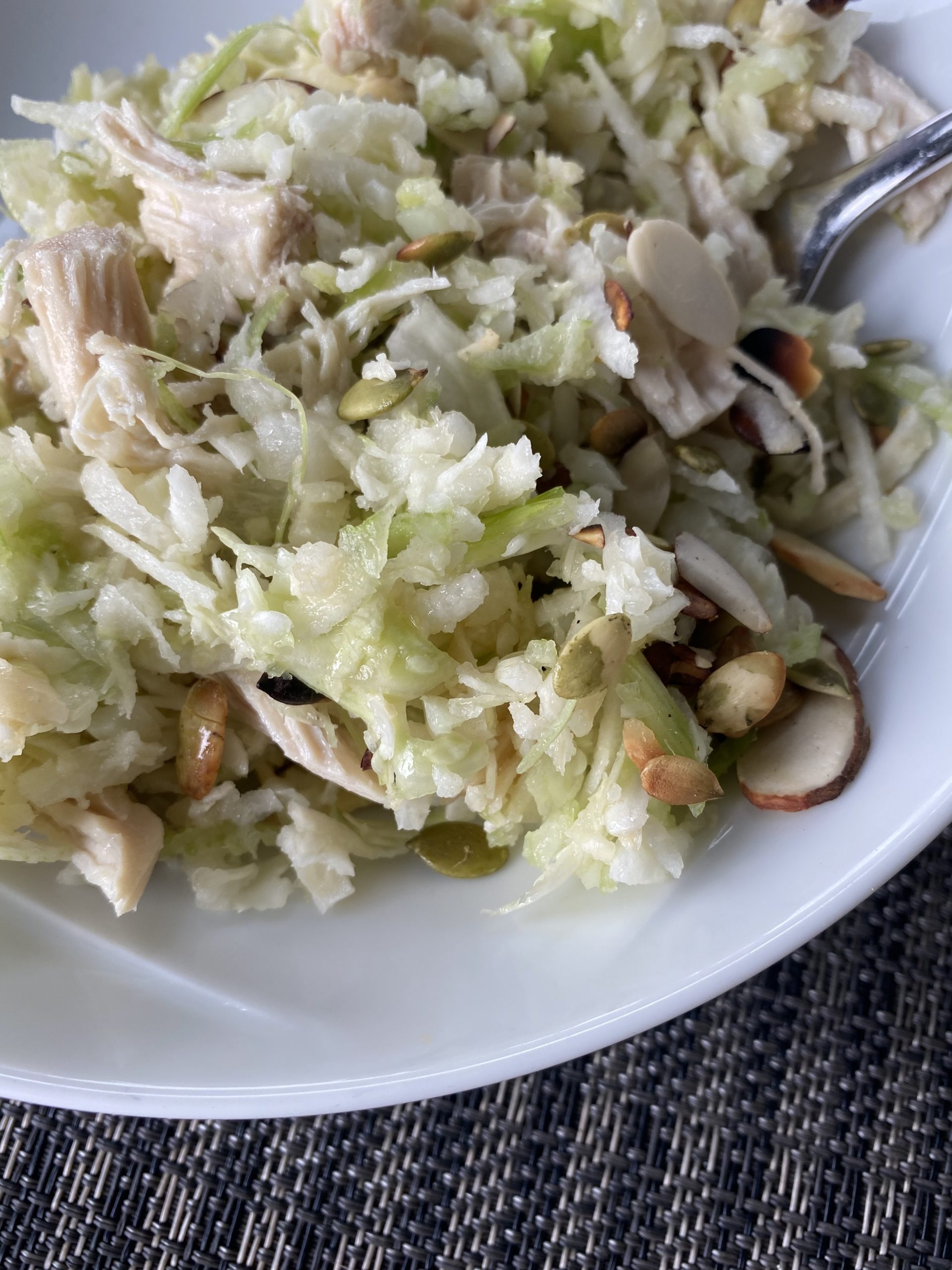 Gut Friendly Chicken Slaw | Embrace Wellness with Ashley